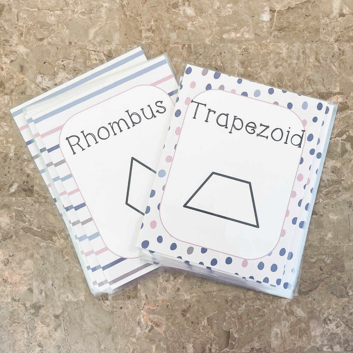 BOHO minimalistic Pastel Classroom Decor- Shapes Posters – MagnoliaBarn