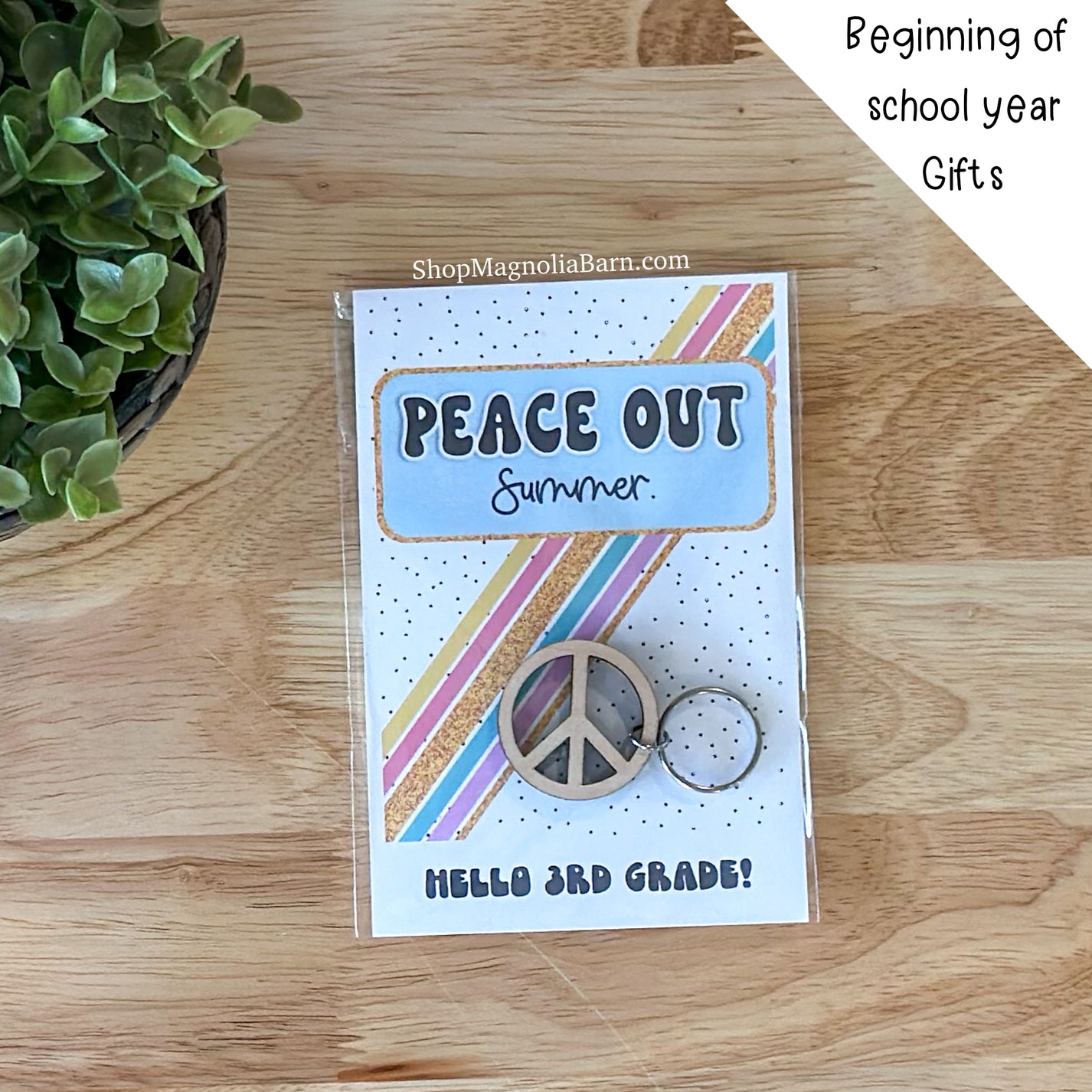 Peace Out Grade End of Year Student Gift – MagnoliaBarn