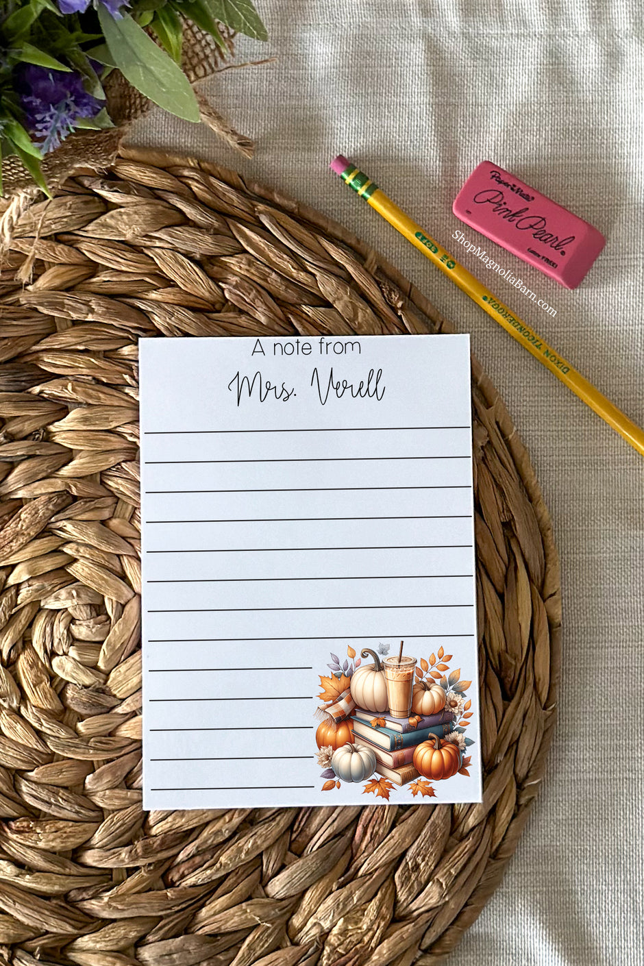 Custom Notepads Cute notepads Unique notepads Personalized stationery ...