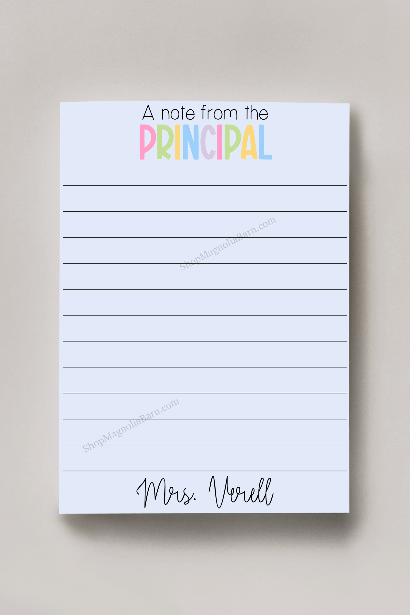 notepad stationery – MagnoliaBarn